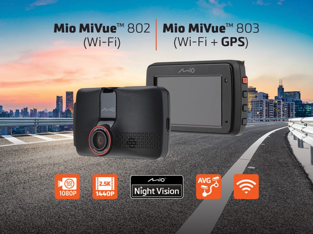 Kolejne nowości od Mio: MiVue 802 i MiVue 803 z GPS – reTEST.com.pl